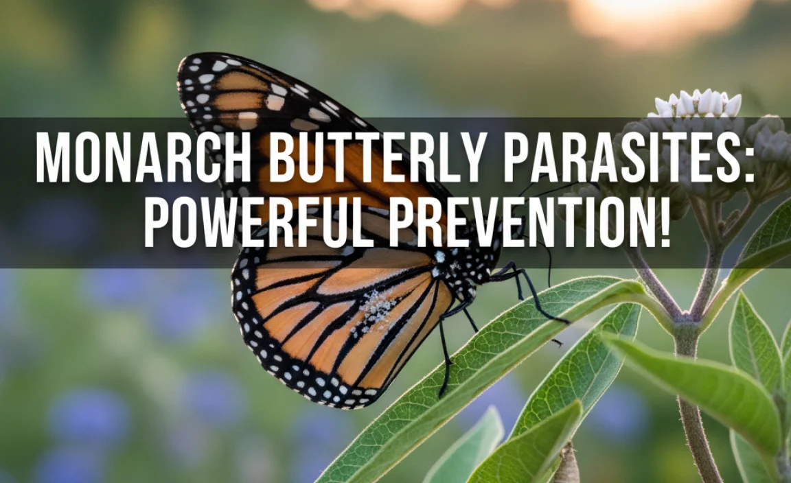 Monarch Butterfly Parasites: Causes, Risks & Prevention