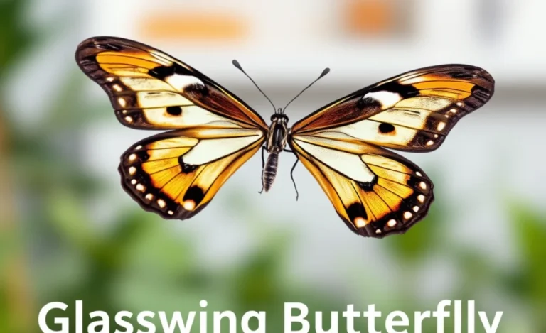Glasswing Butterfly