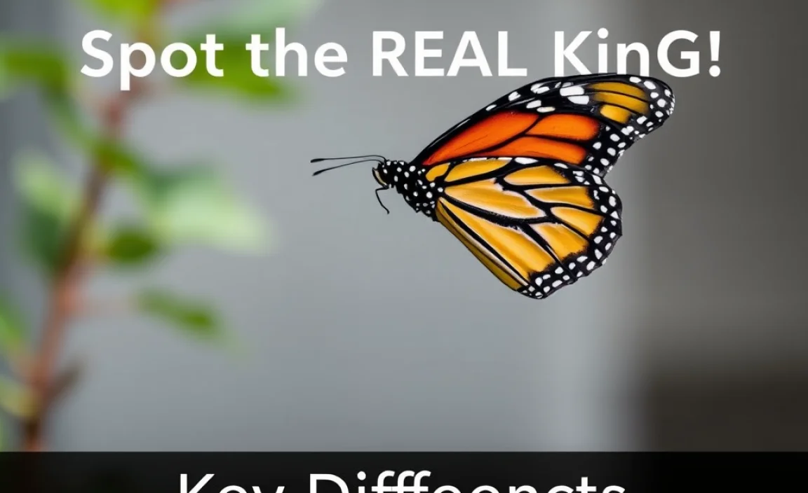 Viceroy Butterfly vs Monarch: Spot the REAL King! | Butterfly Ask