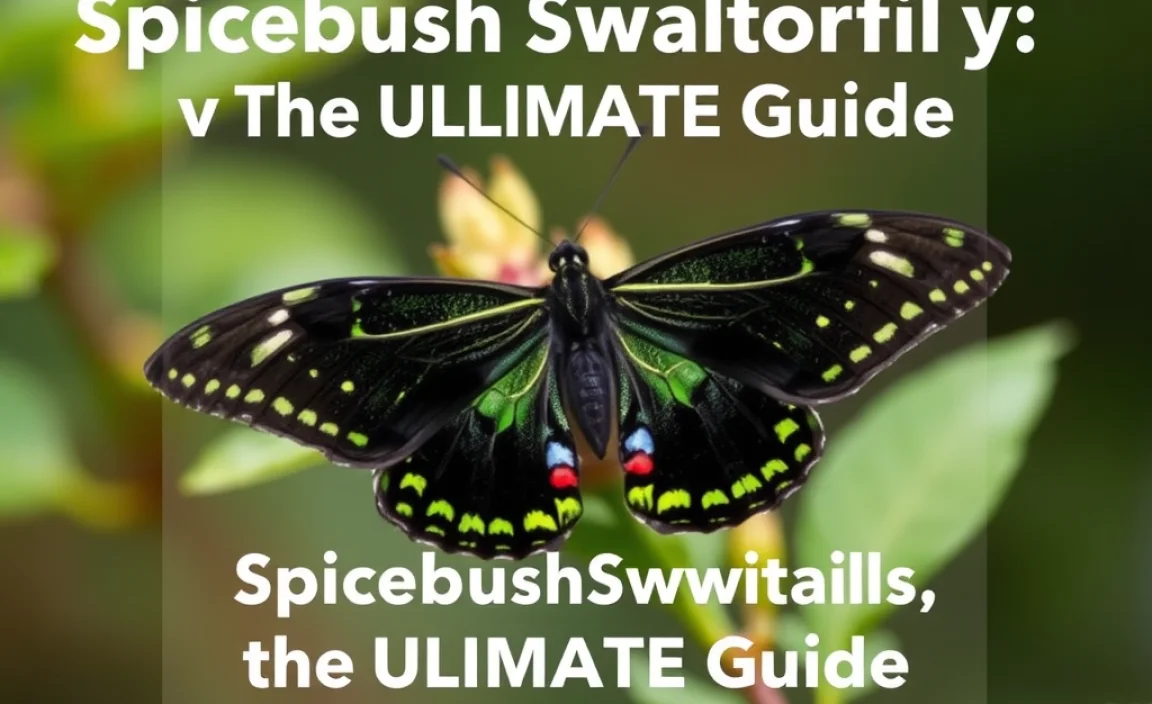 Spicebush Swallowtail Butterfly: The ULTIMATE Guide | Butterfly Ask